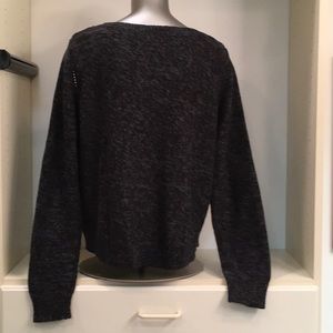 Mossimo Supply Co. | Sweaters | Mossimo Black Sweater With Pretty Knit ...